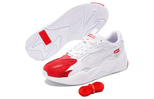 PUMA Tmc X Rs-x3 "10th Anniversary" Sneakers - White/high Risk Red