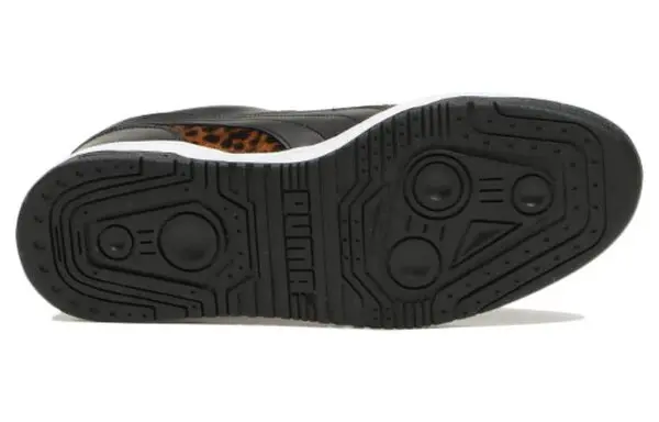 PUMA Slipstream Low Leopard Print Sneakers - Black/brown