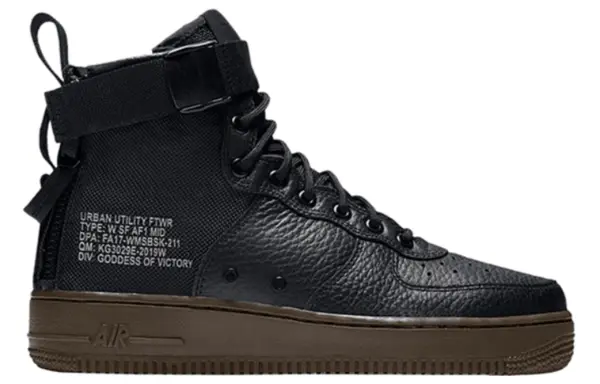 Nike Sf Air Force 1 Mid Hazel Sneakers