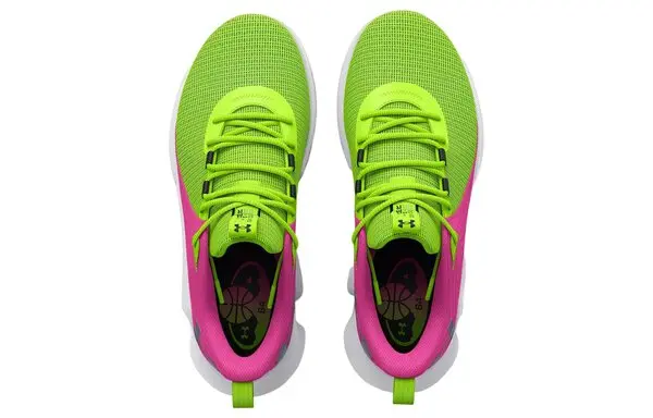 Under Armour Flow Futr X 2 Low Top Sneakers - Pink/green
