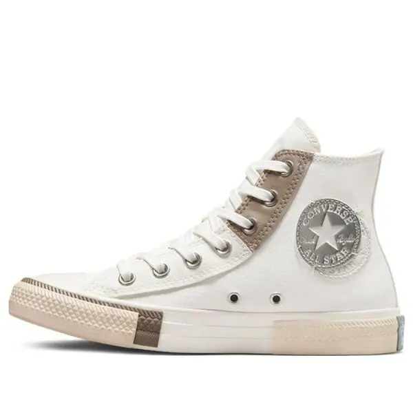 CONVERSE Chuck Taylor All Star High Top Sneakers - White/silver