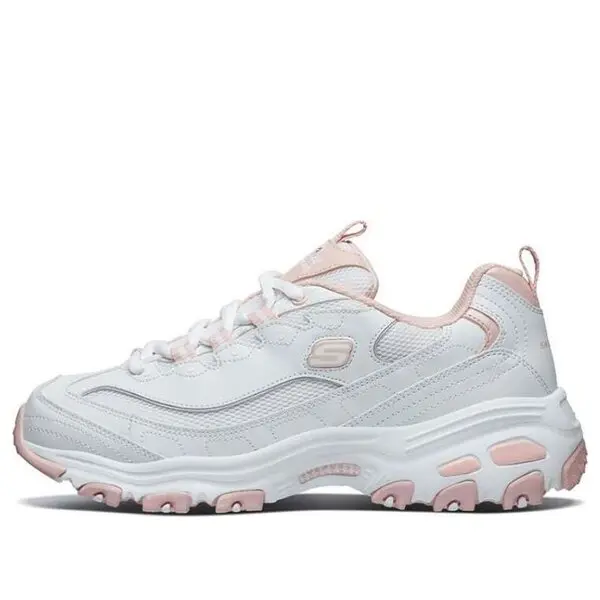 Sketchers D'lites 1.0 Gs Sneakers - Pink/white