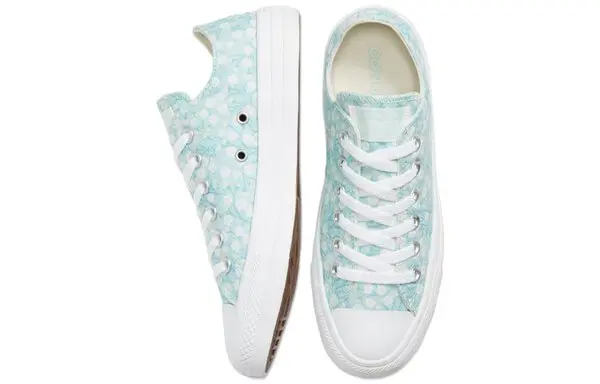 CONVERSE Chuck Taylor All Star Floral Print Sneakers - Light Blue