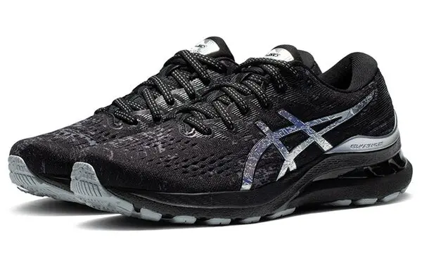 Asics Gel-kayano 28 Platinum 'carrier Grey' Running Shoes - Black/greysilver