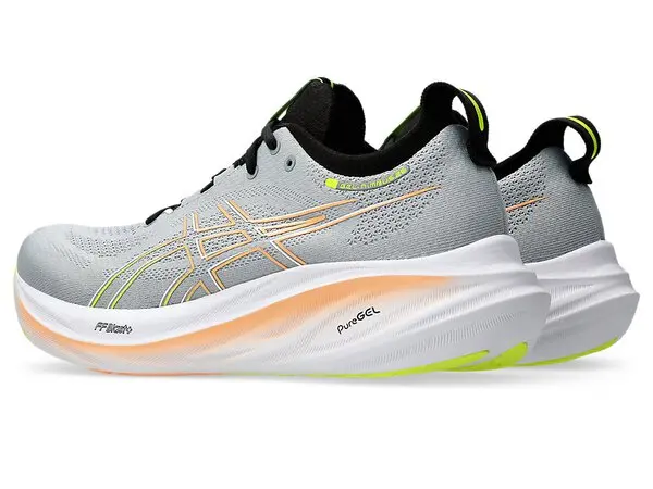Asics Gel-nimbus 26 Mirai Athletic Sneakers - Grey/black/orange