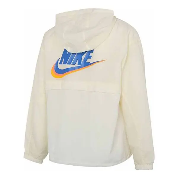 Nike Icon Clash Hooded Jacket - Light Yellow