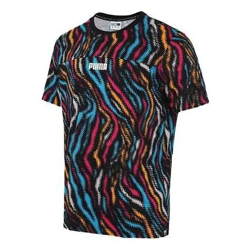 PUMA Wild Pack Aop Tee 'black