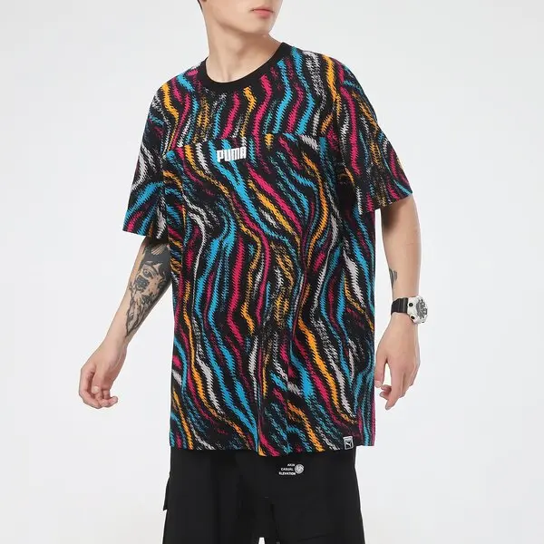 PUMA Wild Pack Aop Tee 'black