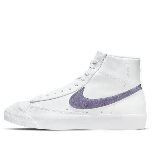 Nike Blazer Mid '77 Sneakers - White/purple