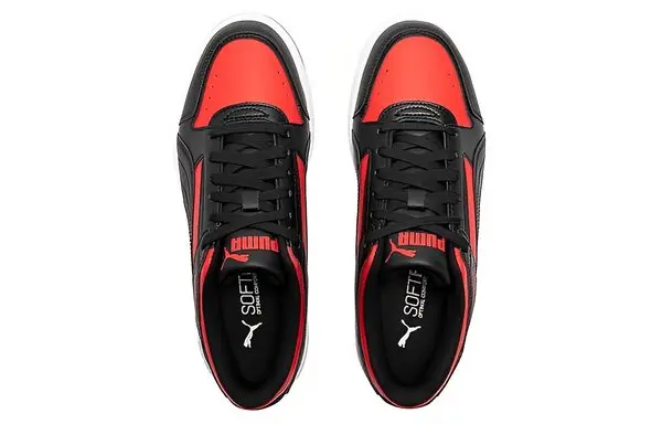 PUMA Rebound Joy Low Top Sneakers - Black/red