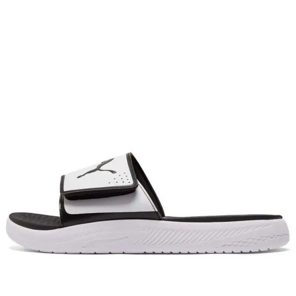 PUMA Softride Slide - White/black