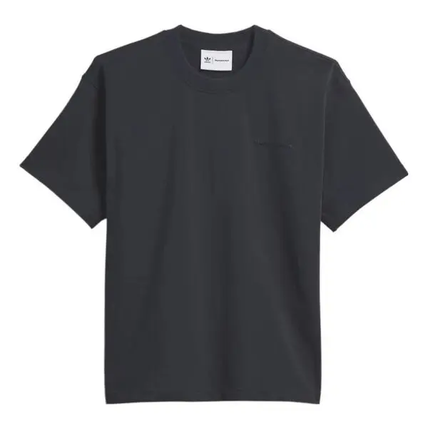 Adidas X Pharrell Humanrace Small Logo T-shirt 'night Grey - Default Colorway