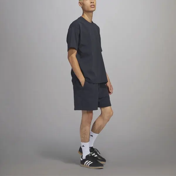 Adidas X Pharrell Humanrace Small Logo T-shirt 'night Grey - Default Colorway