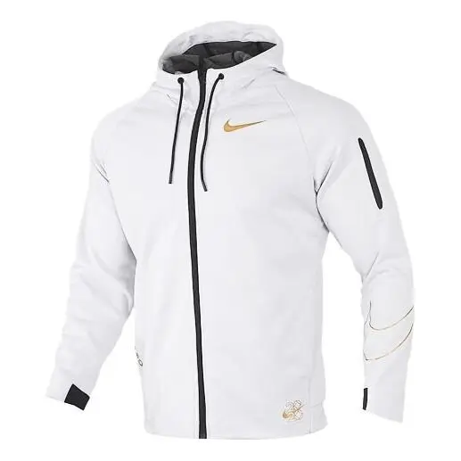Nike Logo Printing Plus Fleece Hooded Jacket