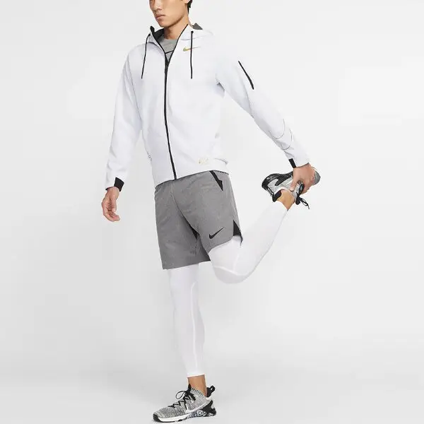 Nike Logo Printing Plus Fleece Hooded Jacket