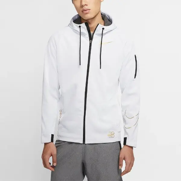 Nike Logo Printing Plus Fleece Hooded Jacket