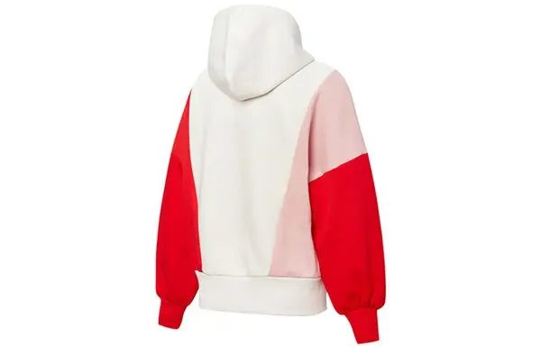 PUMA Panelled Hoodie 'white Red Pink