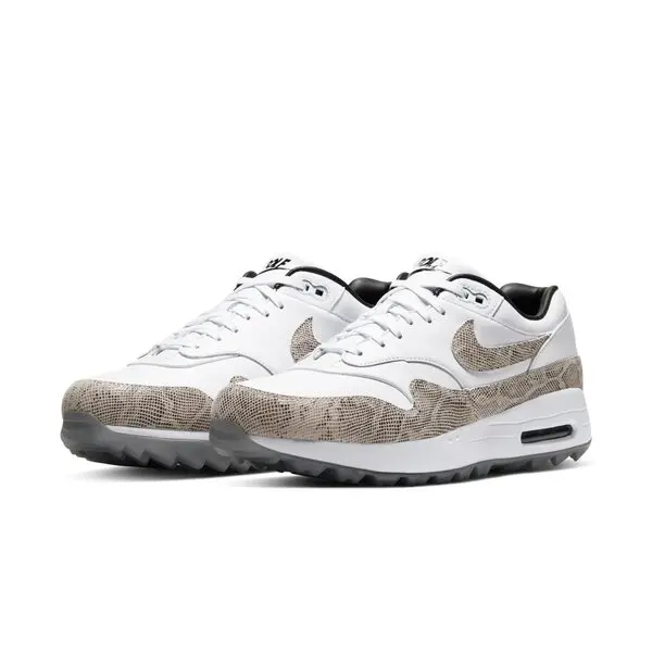 Nike Max 1 Golf Nrg Snakeskin Sneakers - White
