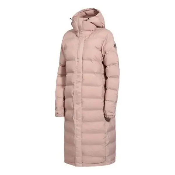 Adidas Helionic Long Down Jacket - Pink