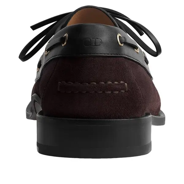 Dior Archie Boat Shoe - Deep Brown