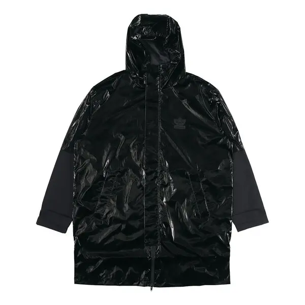 Adidas Originals Liquid Metal Windbreaker Jacket - Black