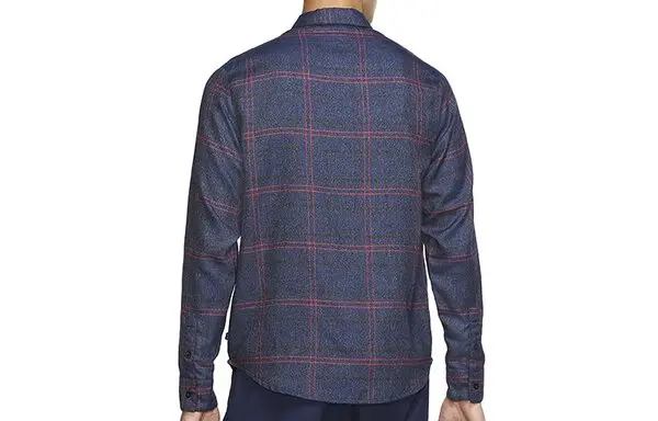 Nike Skateboard Flannel Plaid Skateboard Shirt