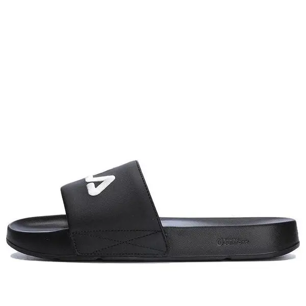 FILA Drifter Slides - Black/white/red