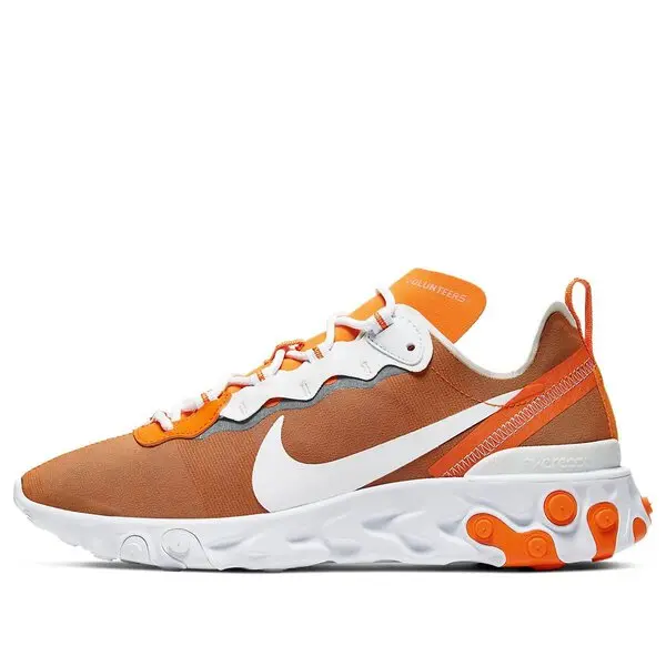 Nike React Element 55 'tennessee Volunteers' Sneakers - Bright Ceramic/white/cool Grey