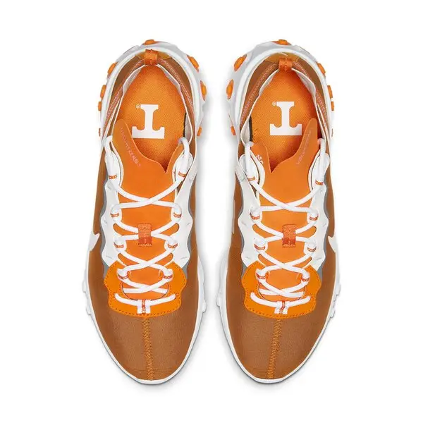 Nike React Element 55 'tennessee Volunteers' Sneakers - Bright Ceramic/white/cool Grey
