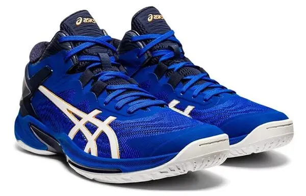 Asics Gel Burst 25 Mid Top Athletic Sneakers - Blue