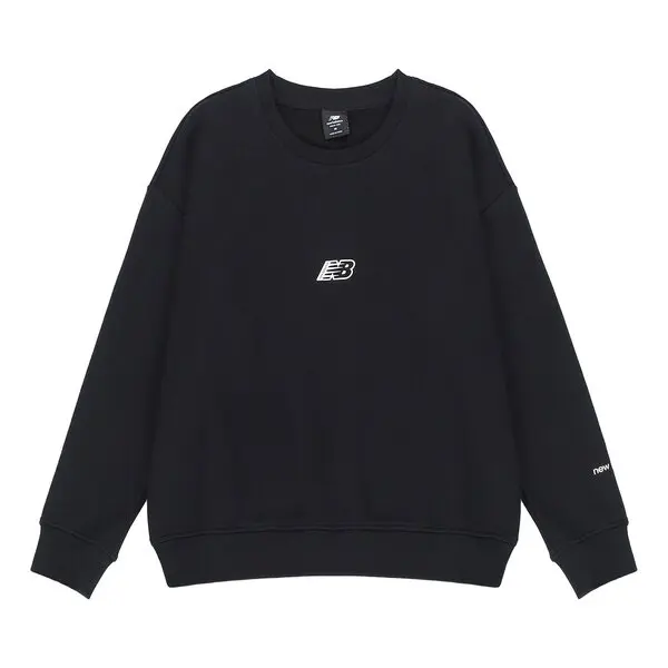 NEW BALANCE Essentials Sweatshirt - Black/white