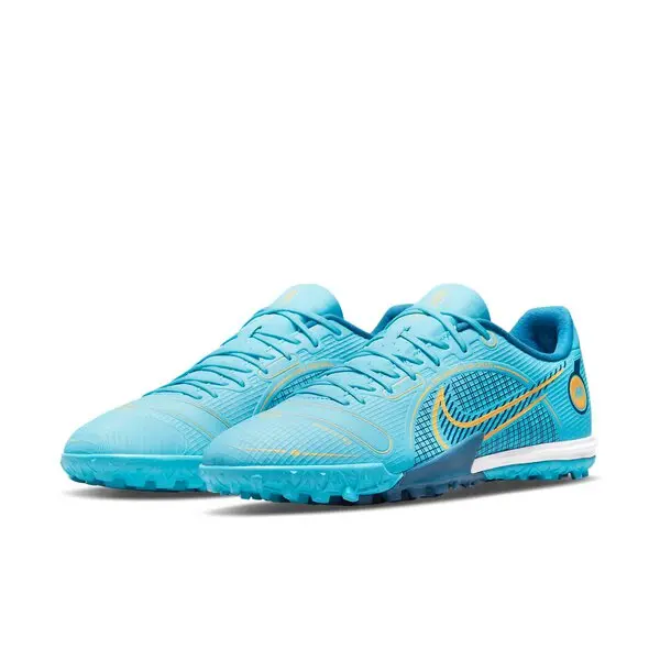 Nike Mercurial Vapor 14 Academy Tf Soccer Cleats - Blue