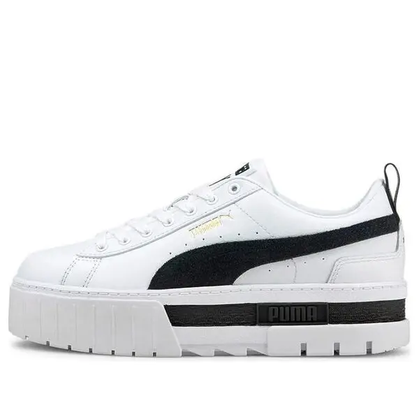 PUMA Mayze Platform Sneakers - White/black