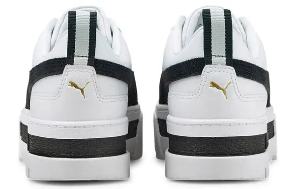 PUMA Mayze Platform Sneakers - White/black