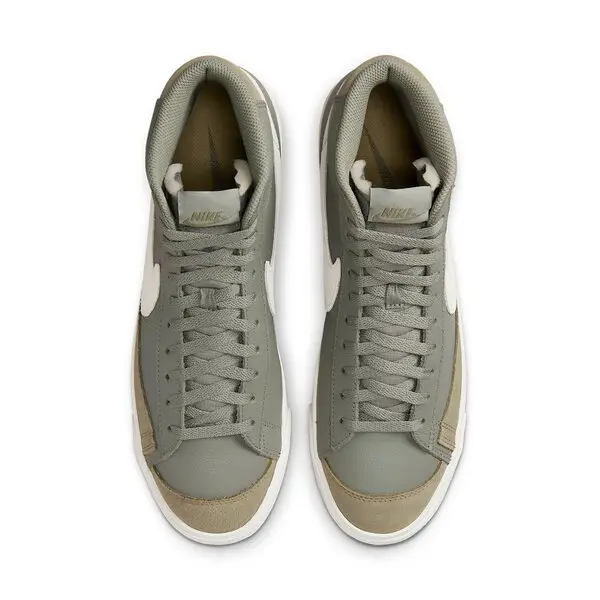 Nike Blazer Mid '77 Premium High Top Sneakers - Olive Green/multi-color