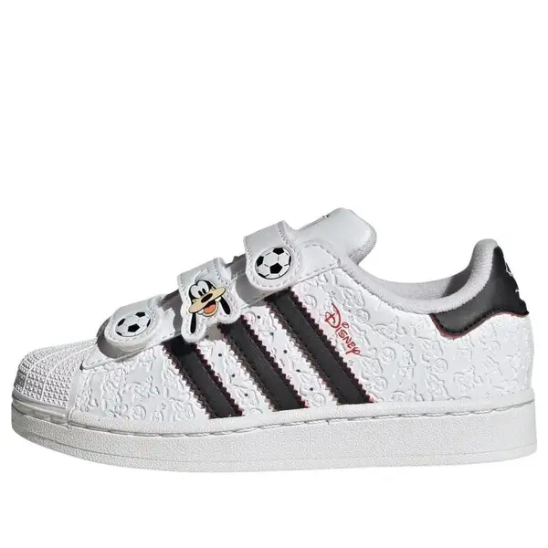 Adidas X Disney Superstar Ii Comfort Closure Sneakers - Cloud White/core Black/red