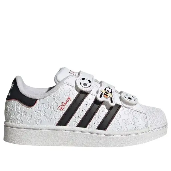 Adidas X Disney Superstar Ii Comfort Closure Sneakers - Cloud White/core Black/red