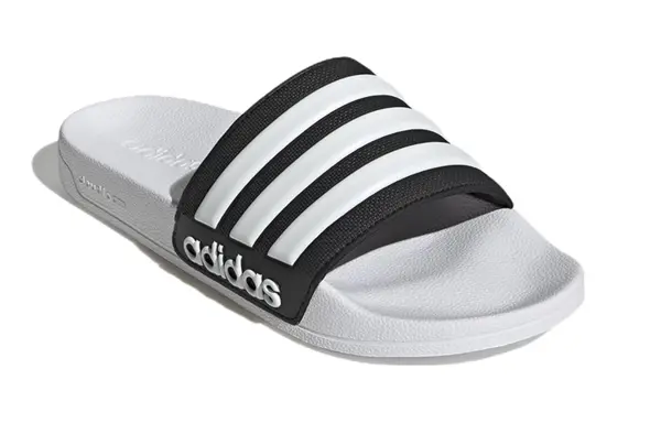 Adidas Adilette Shower Slides - White