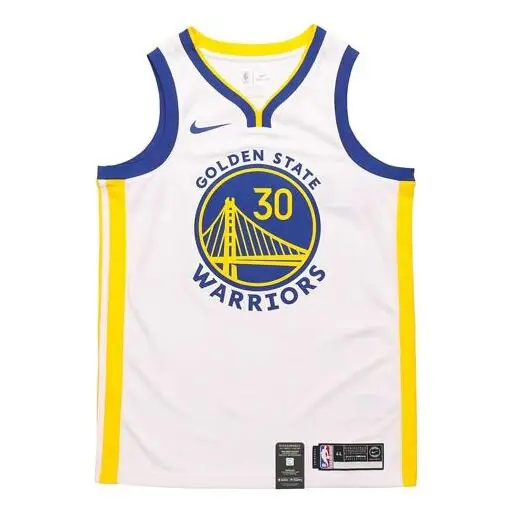 Nike Golden State Warriors Stephen Curry Jersey - White