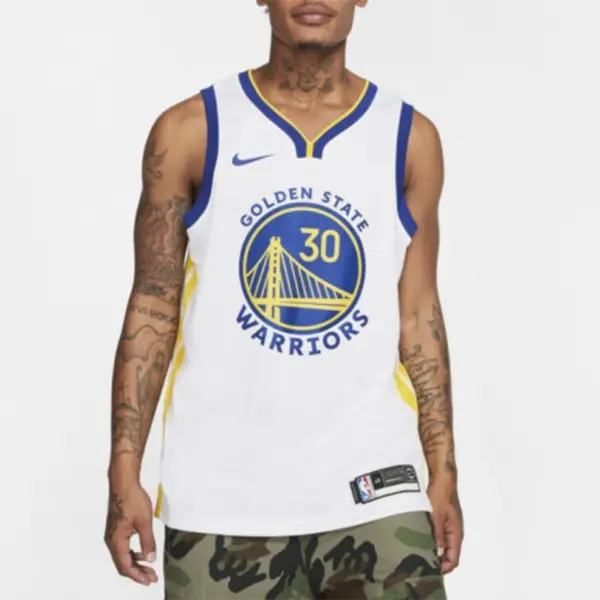 Nike Golden State Warriors Stephen Curry Jersey - White