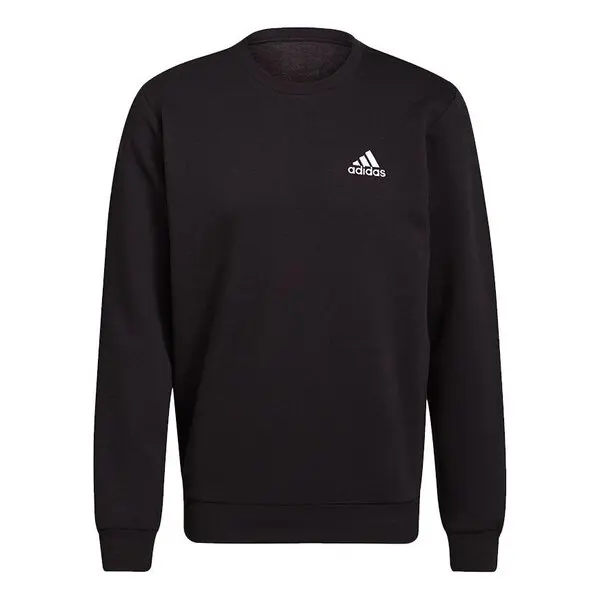 Adidas Pullover With Crewneck And Logo - Black