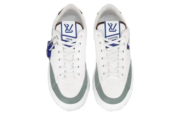 LOUIS VUITTON Charlie Sneakers - White/green/blue