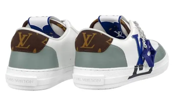 LOUIS VUITTON Charlie Sneakers - White/green/blue