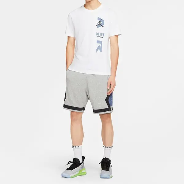 JORDAN Legacy Aj13 Short Sleeve T-shirt - White