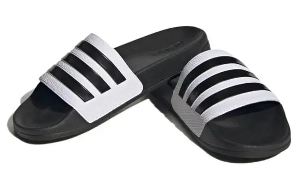 Adidas Originals Adilette Slides - Cloud White/core Black/core Black