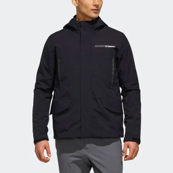 Adidas Down Feather Hooded Jacket