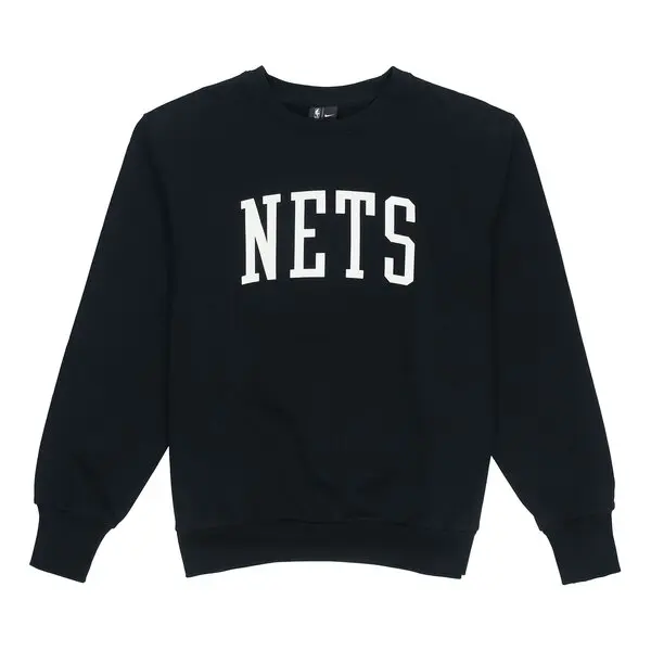 Nike Brooklyn Nets Crewneck - Black