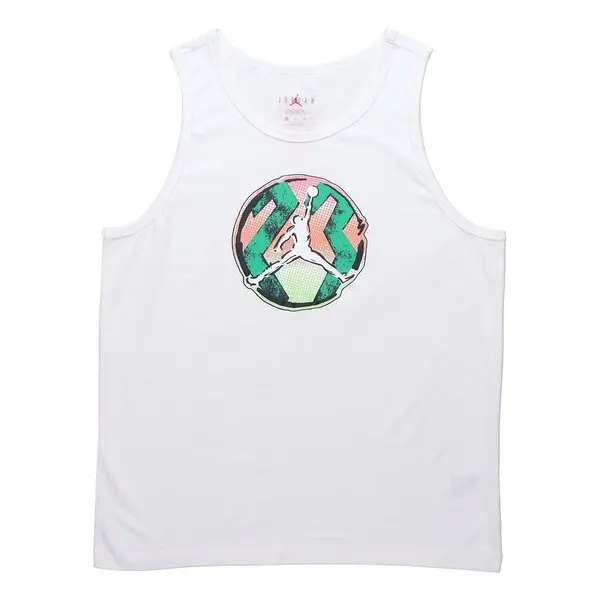 Nike As J Sprt Dna Hbr Tank - White