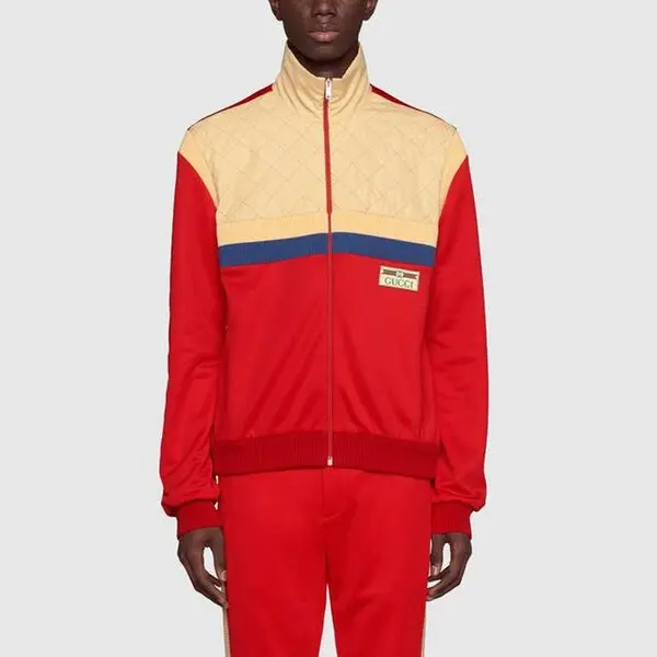 Gucci Plain Knit Zipper Jacket