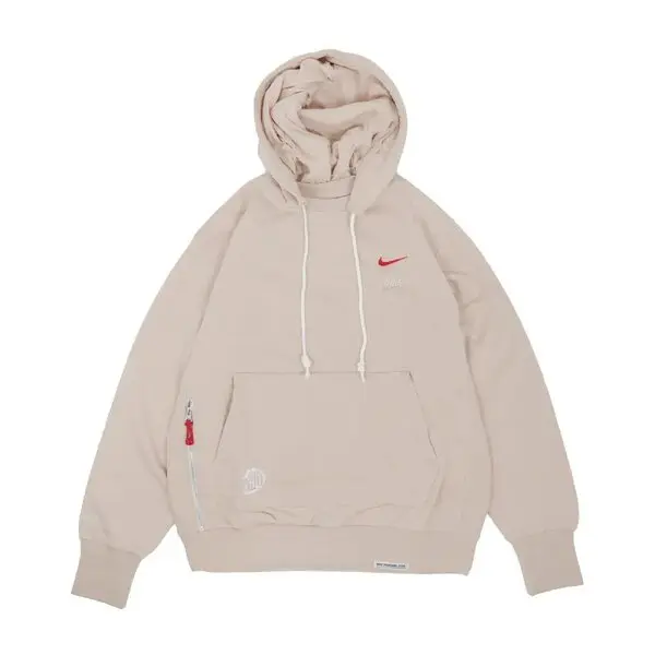 Nike Standard Issue Cny Hoodie 'year Of The Dragon - Beige/red